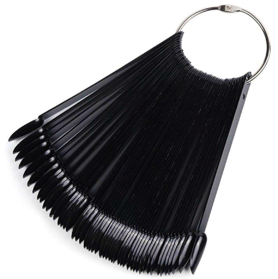 50 ct Oval Fan Display Black — NSI NZ Ltd