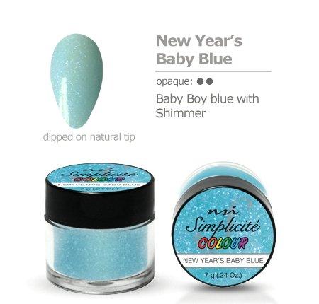 New Years Baby Blue Dipping/Acrylic Powder — NSI NZ Ltd